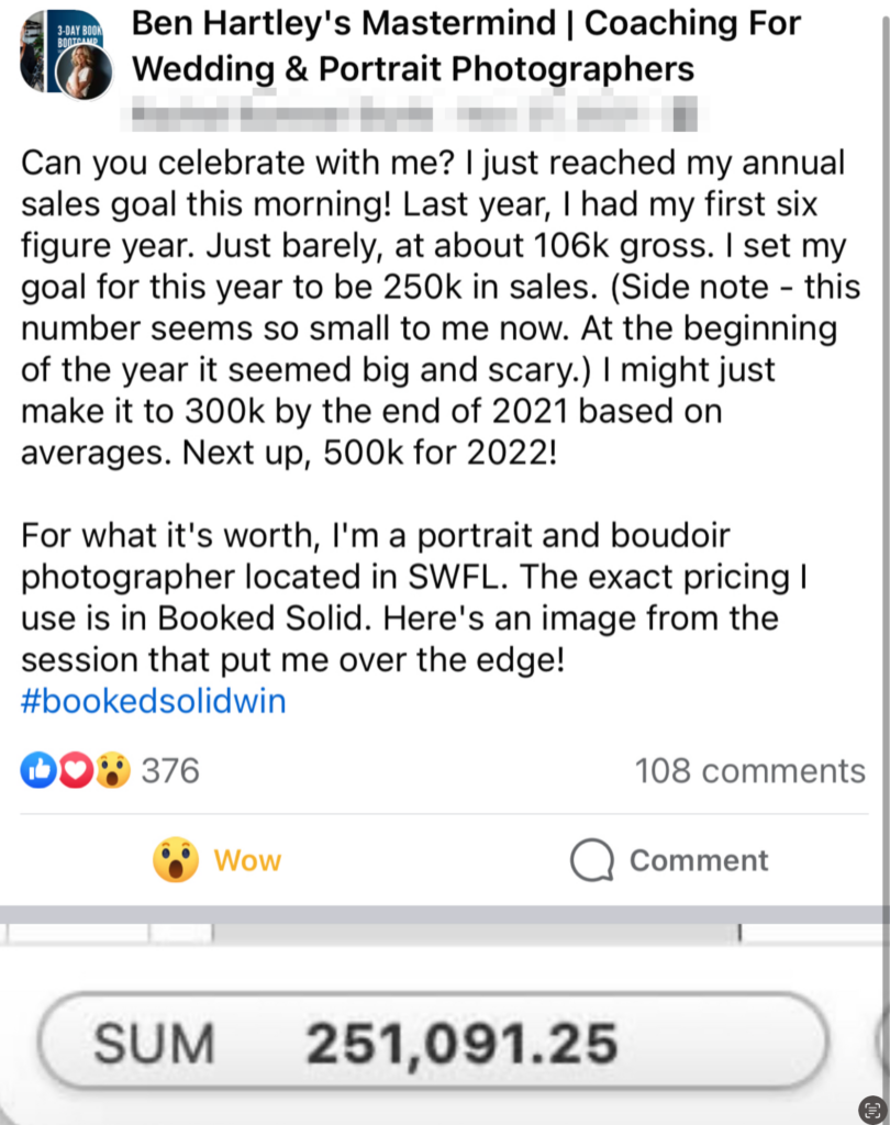 Ben Hartley's Booked Solid Course